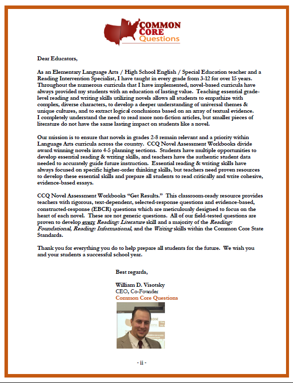 The Watsons Go to Birmingham-1963 CCQ Workbook (Reading Level U - 1000 ...